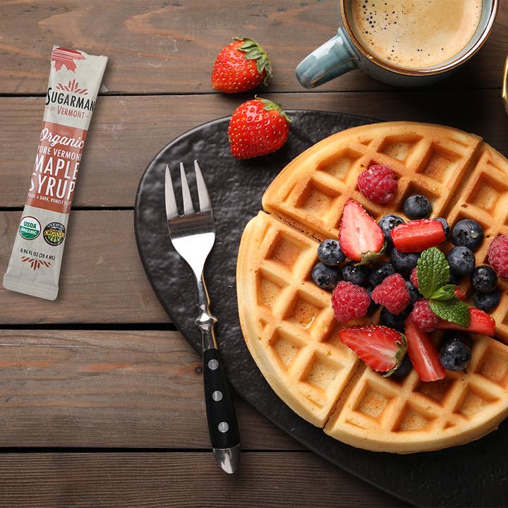 Organic Pure Maple Syrup Packets - Sugarman of Vermont | Vermont's Own ...