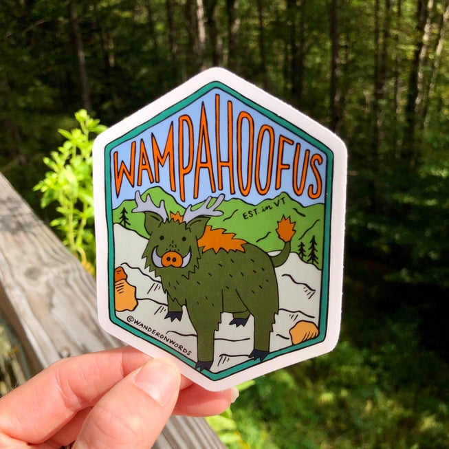 Decals - Cryptids of Vermont - Wander on Words | Vermont's Own Gifts ...